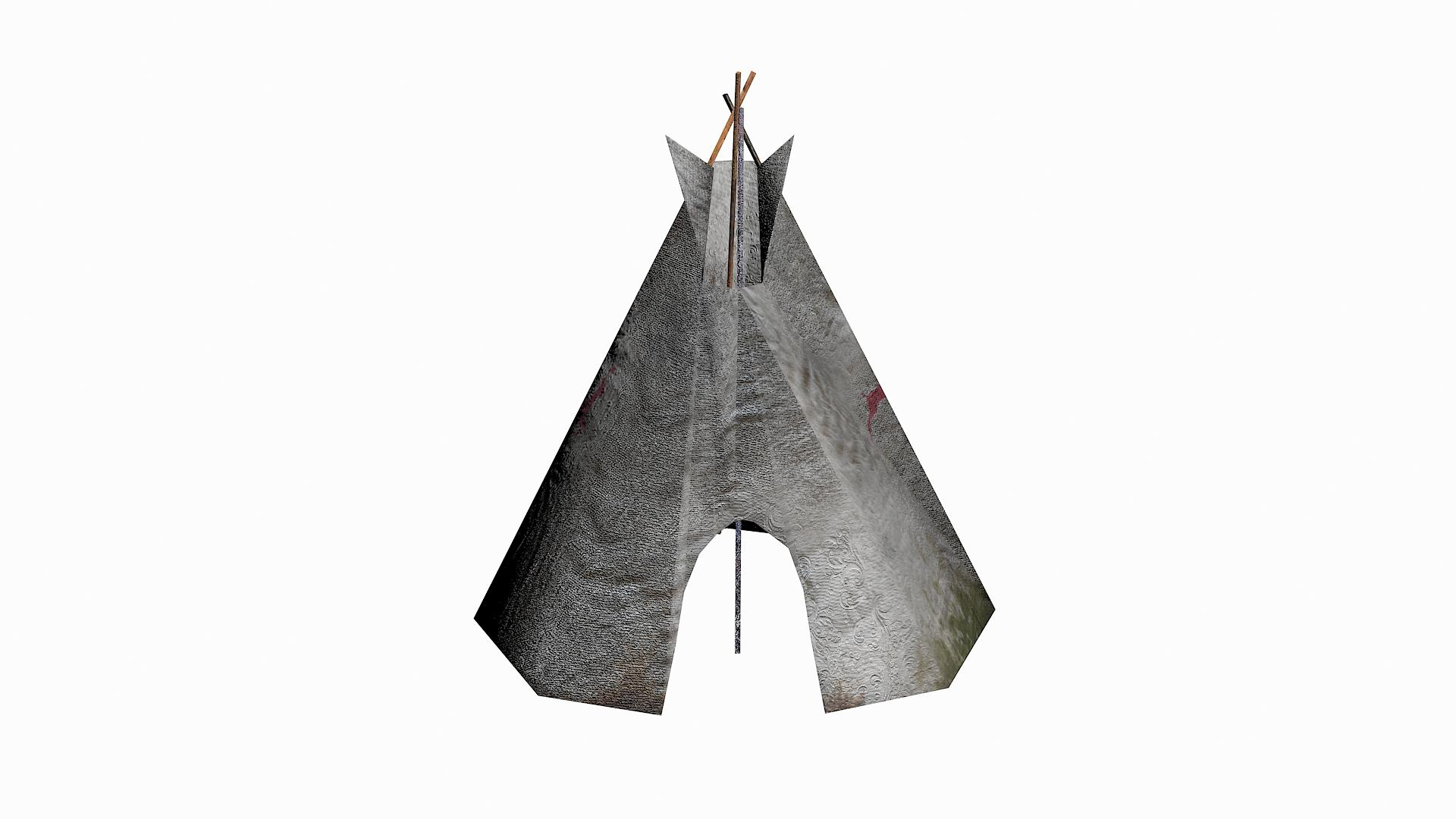 Indian Teepee 3D - TurboSquid 1971149
