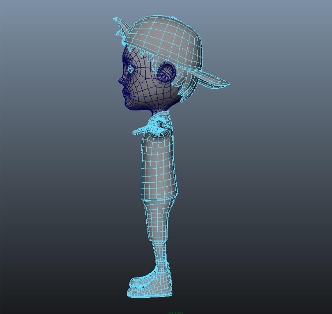 3d model rigged character