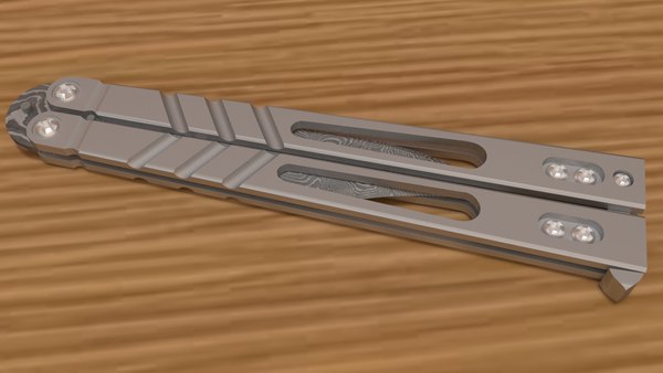 3D brs alpha beast balisong - TurboSquid 1354750