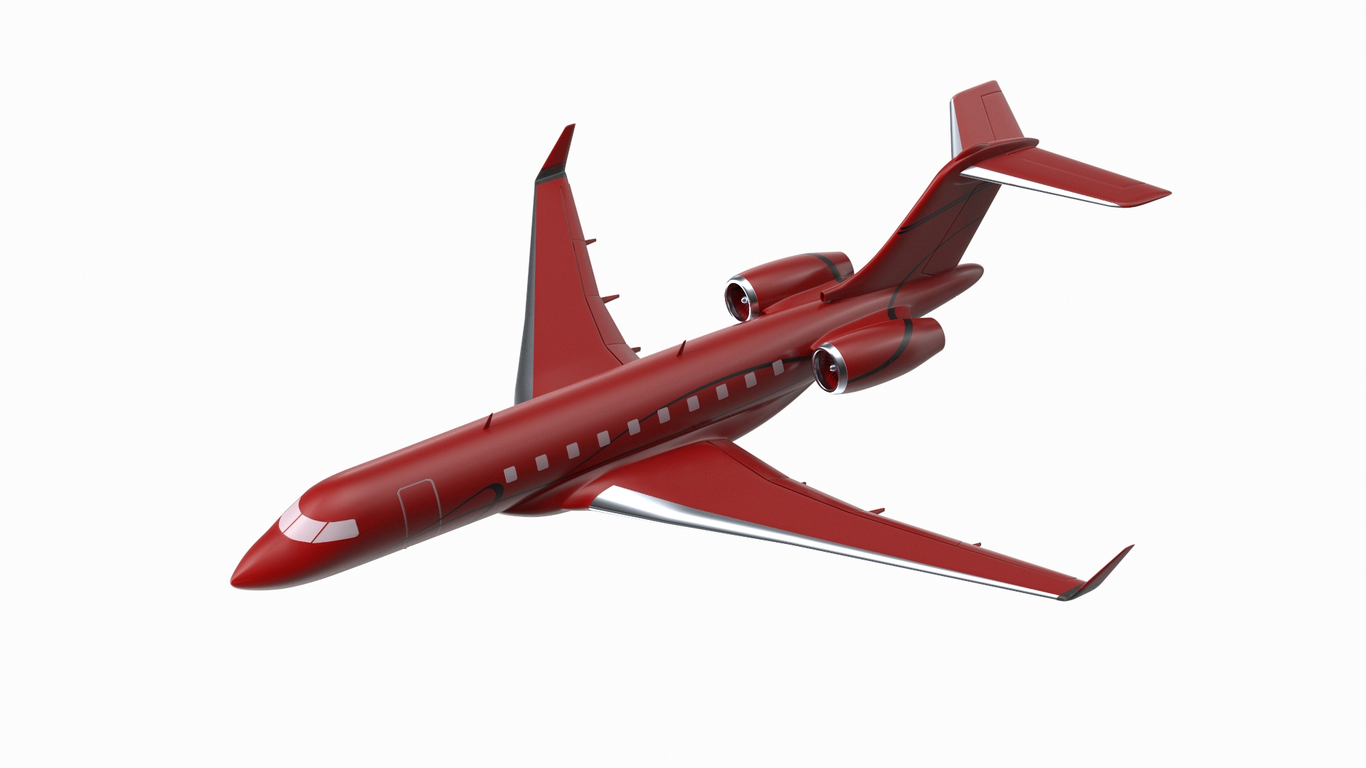 3D Business Jet Scale Model - TurboSquid 1771395