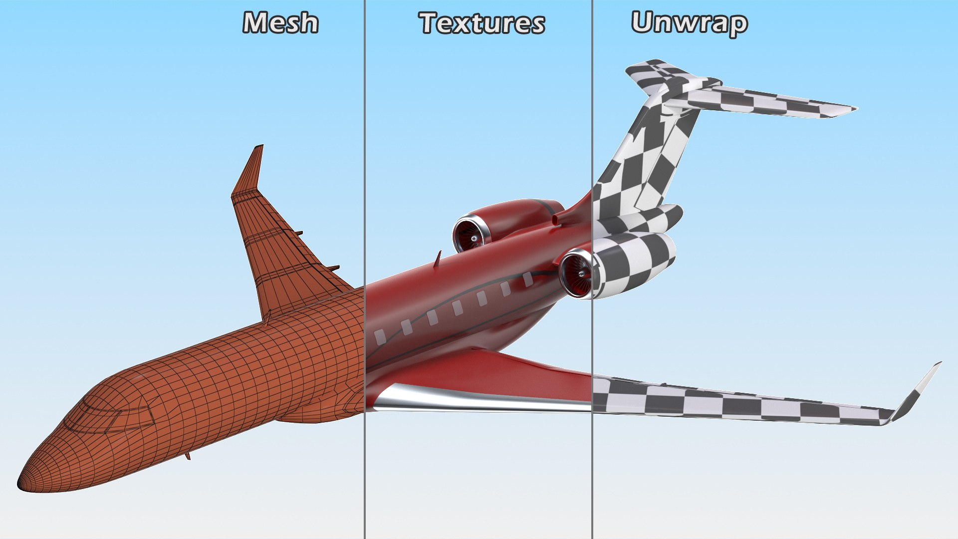 3D Business Jet Scale Model - TurboSquid 1771395