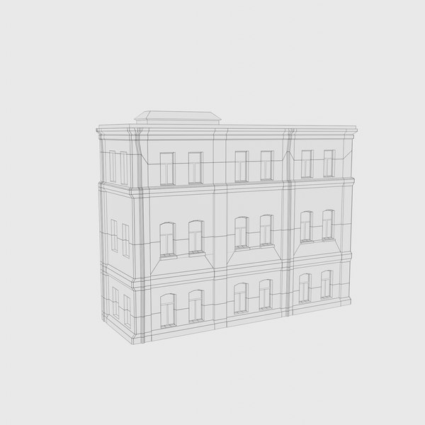 3D Building Facades 10 model - TurboSquid 1761863
