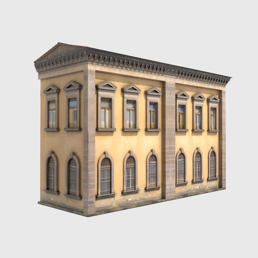 3D Building Facades 10 Model - TurboSquid 1761863