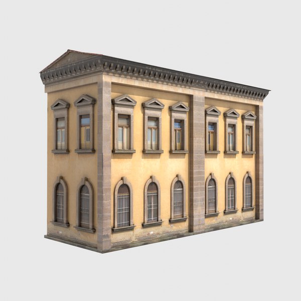 3D Building Facades 10 model - TurboSquid 1761863