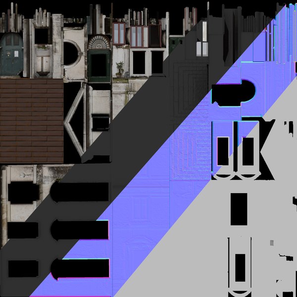 3D Building Facades 10 model - TurboSquid 1761863