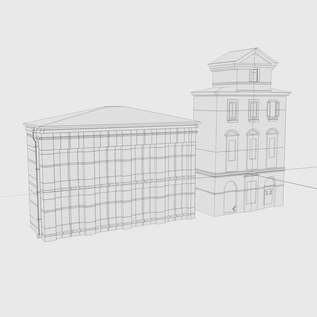 3D Building Facades 10 Model - TurboSquid 1761863