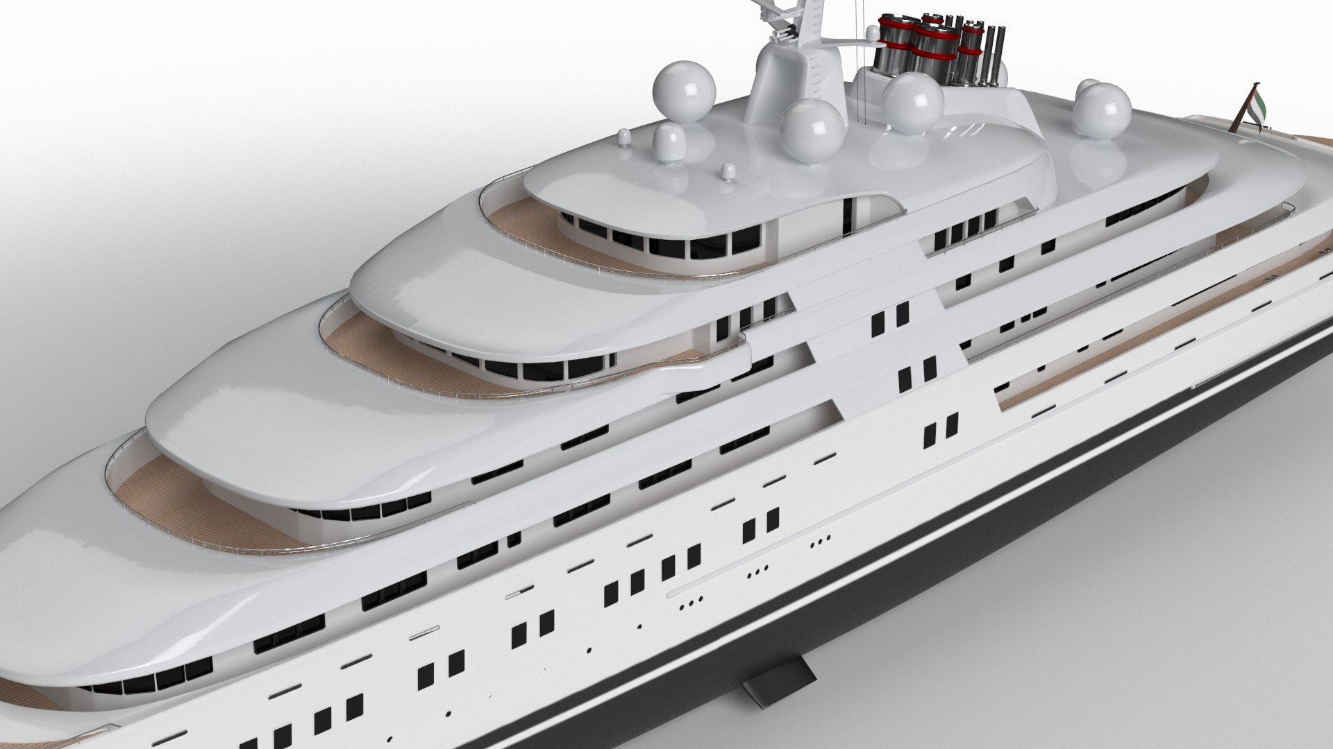Azzam Luxury Superyacht Dynamic Simulation 3D - TurboSquid 1910804