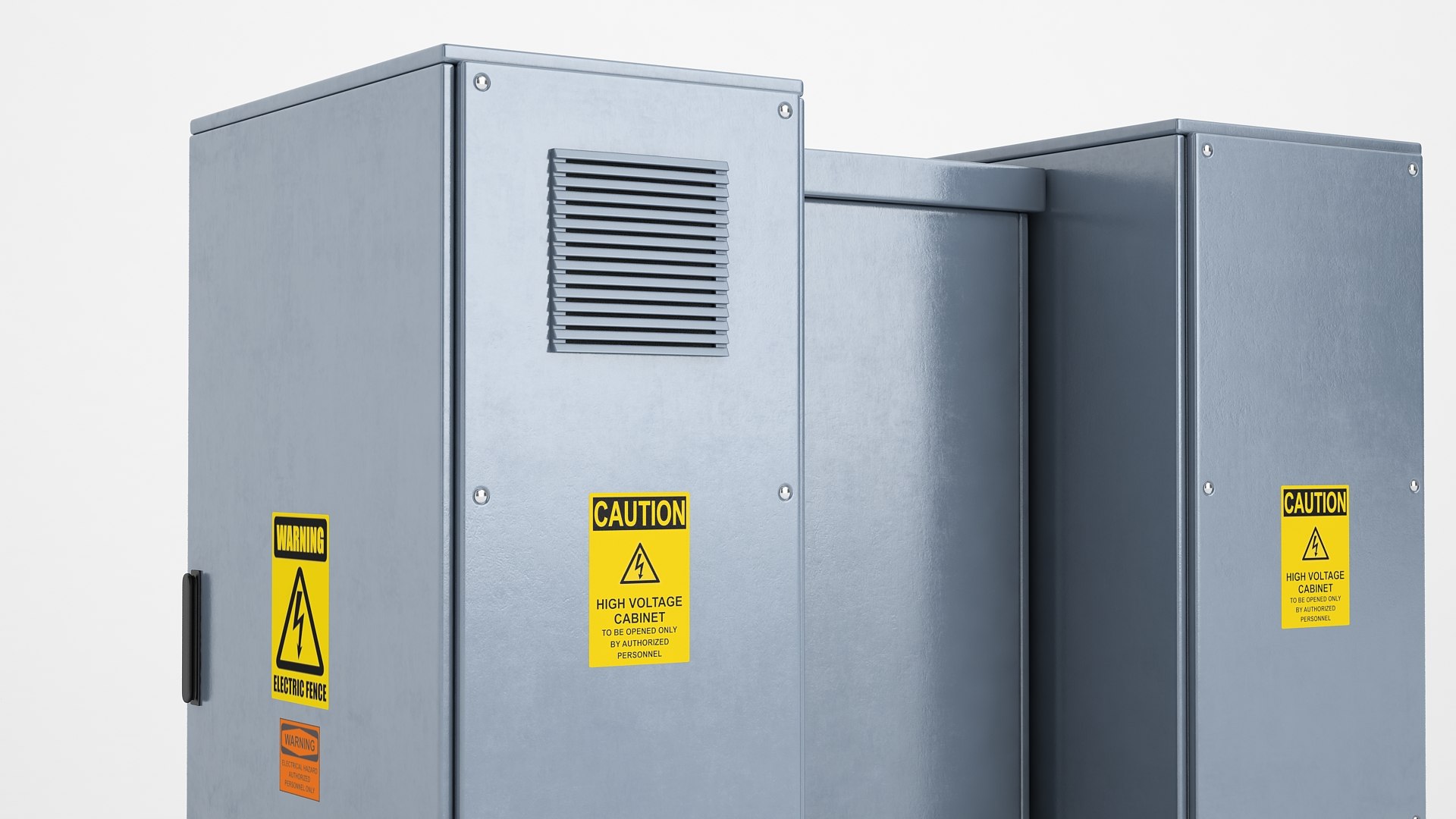 Outdoor Electrical Cabinet 3D - TurboSquid 1444469