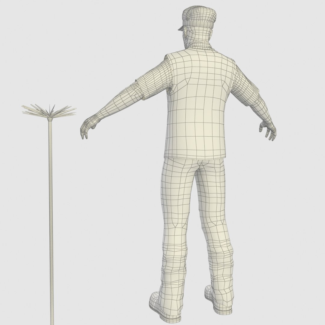 3D chimney man - TurboSquid 1446242