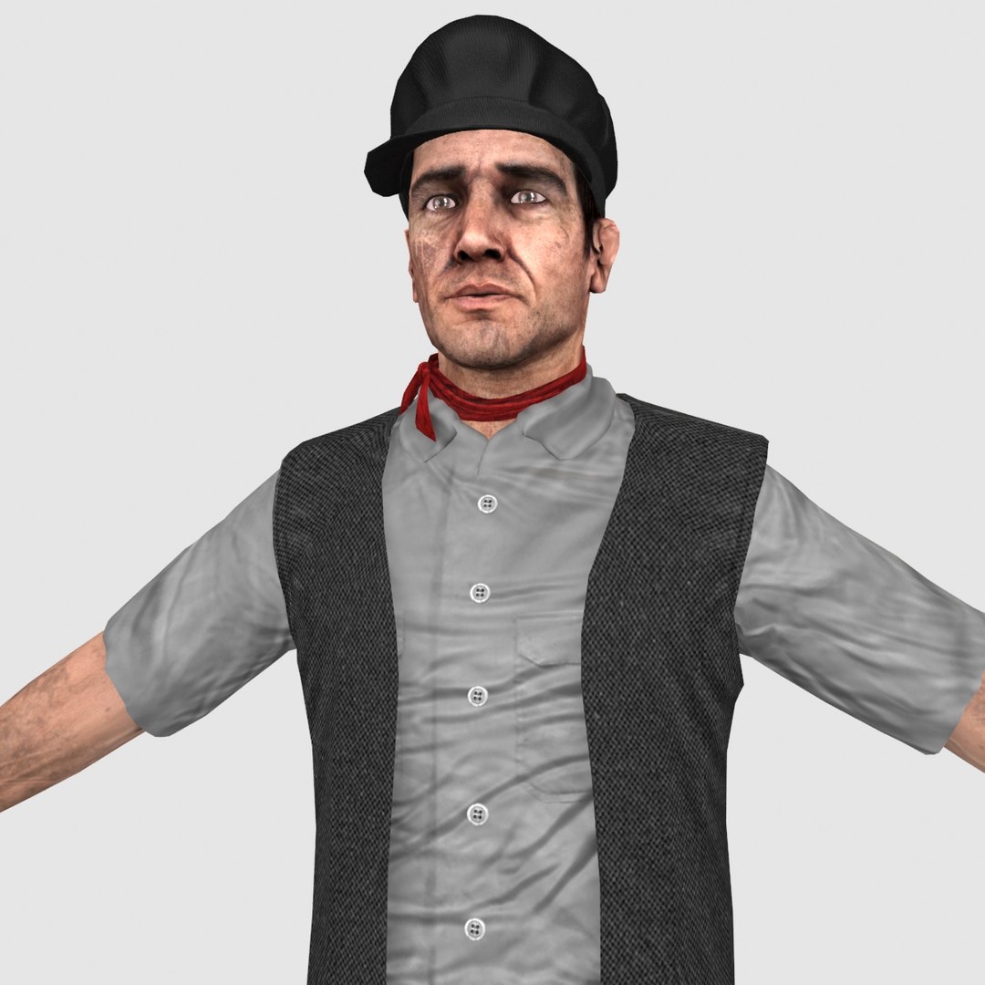 3D Chimney Man - TurboSquid 1446242