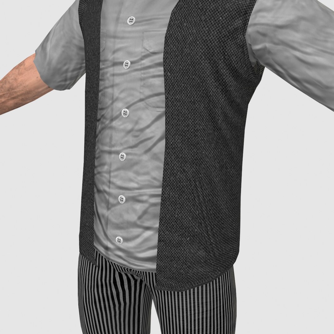 3D Chimney Man - TurboSquid 1446242