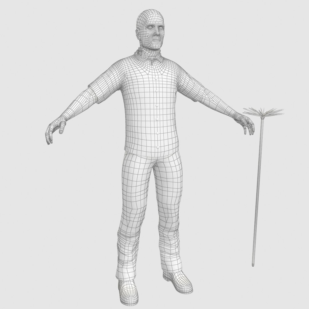 3D chimney man - TurboSquid 1446242