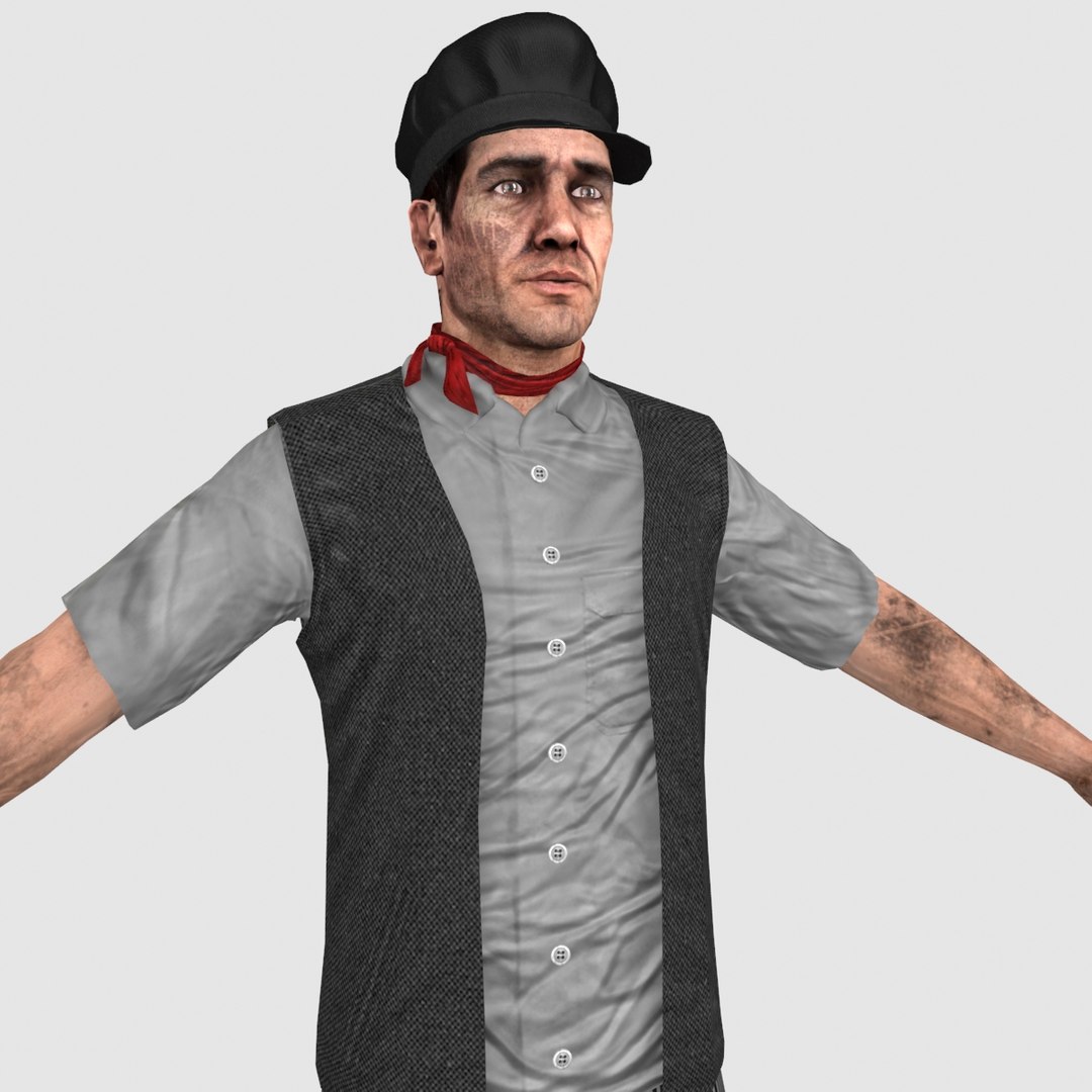 3D Chimney Man - TurboSquid 1446242