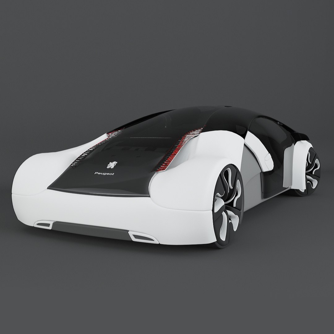 3d Concept Car Model