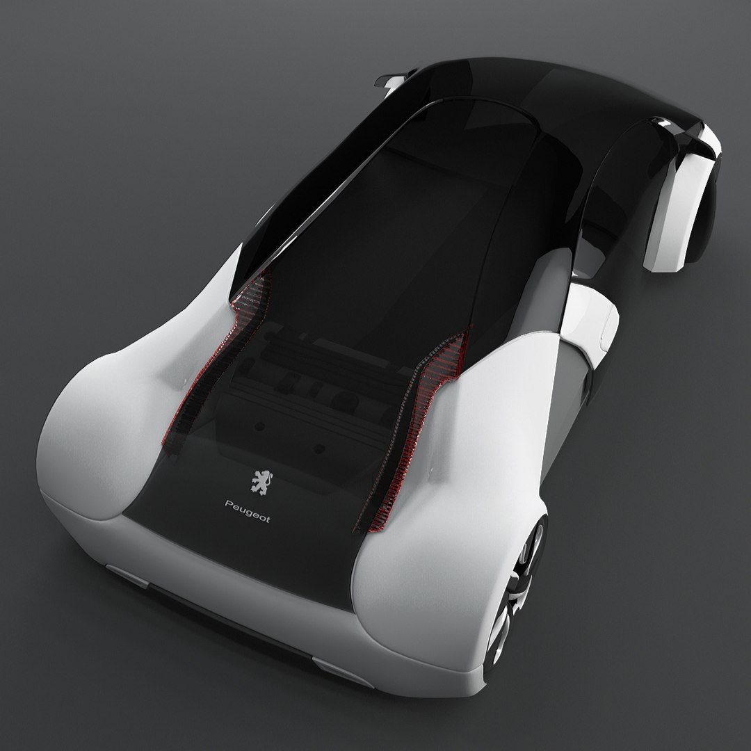 3d Concept Car Model