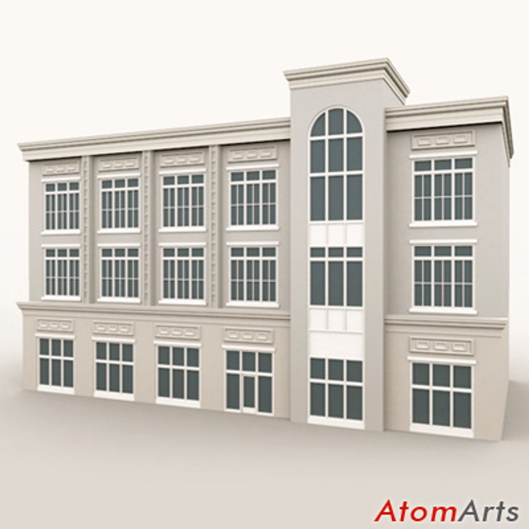 Street Scene City 3d Max