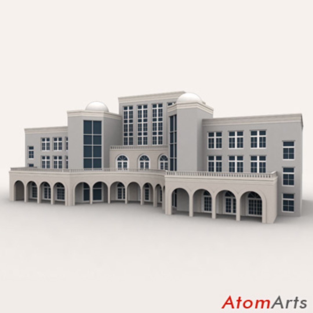 Street Scene City 3d Max