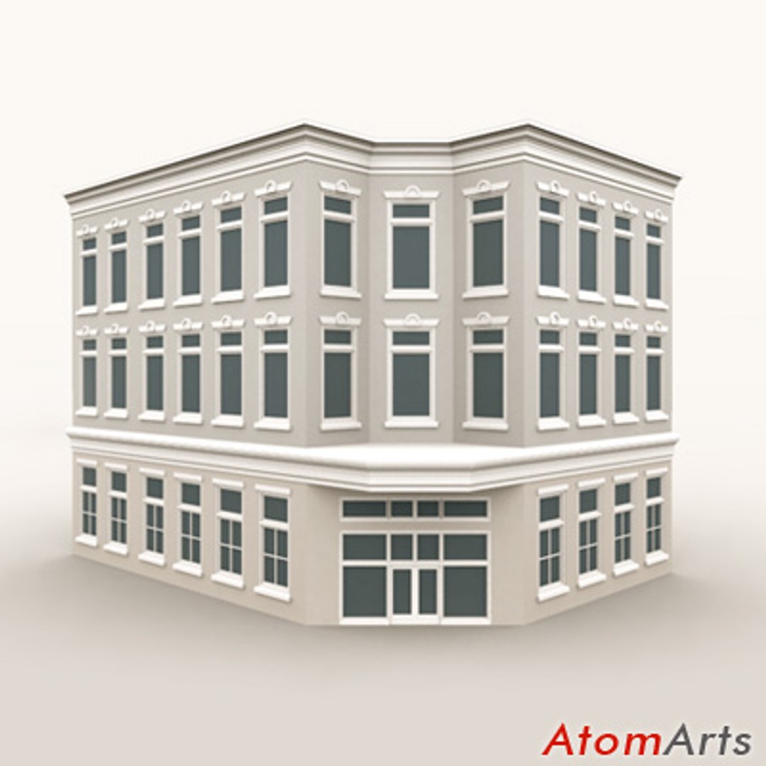 Street Scene City 3d Max