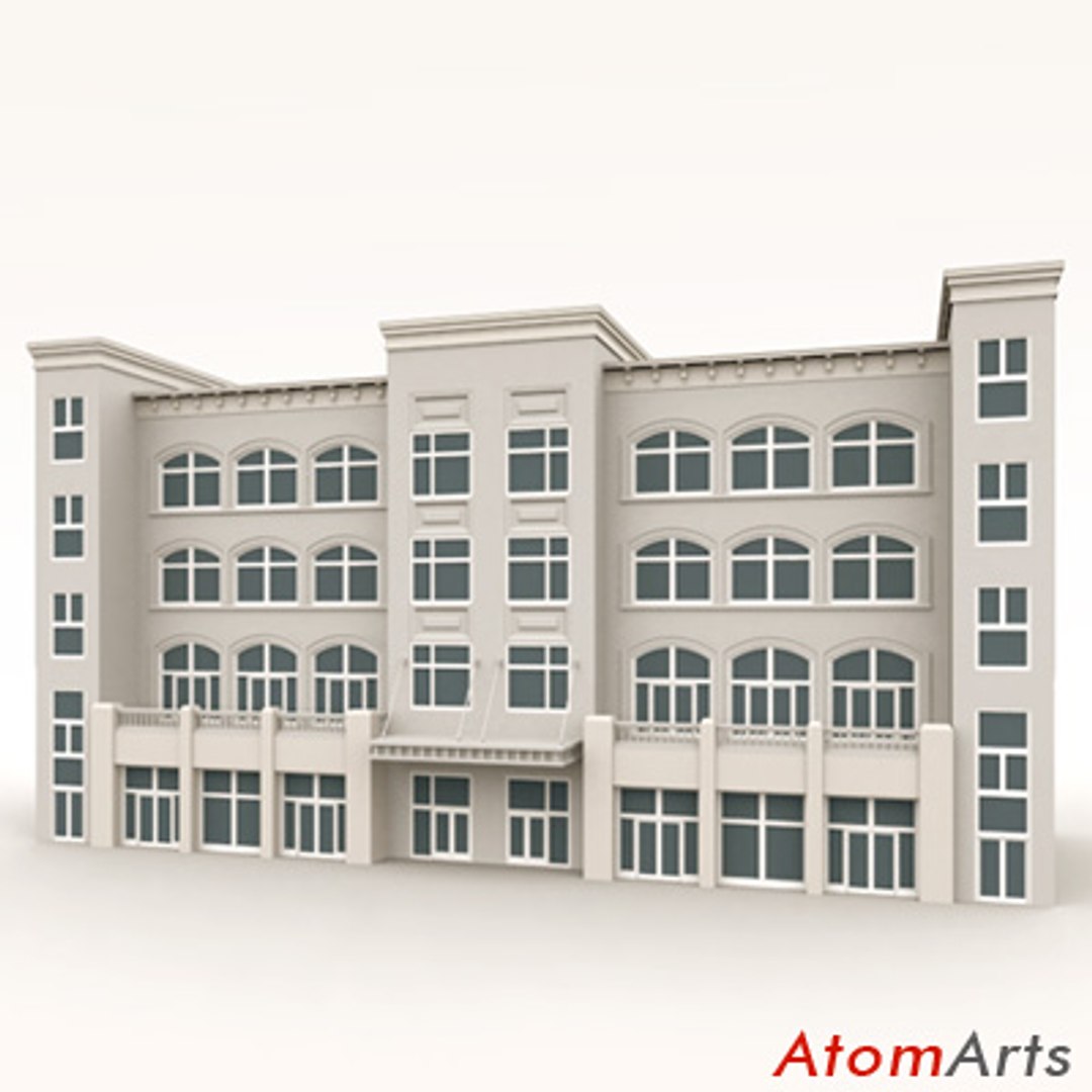 Street Scene City 3d Max