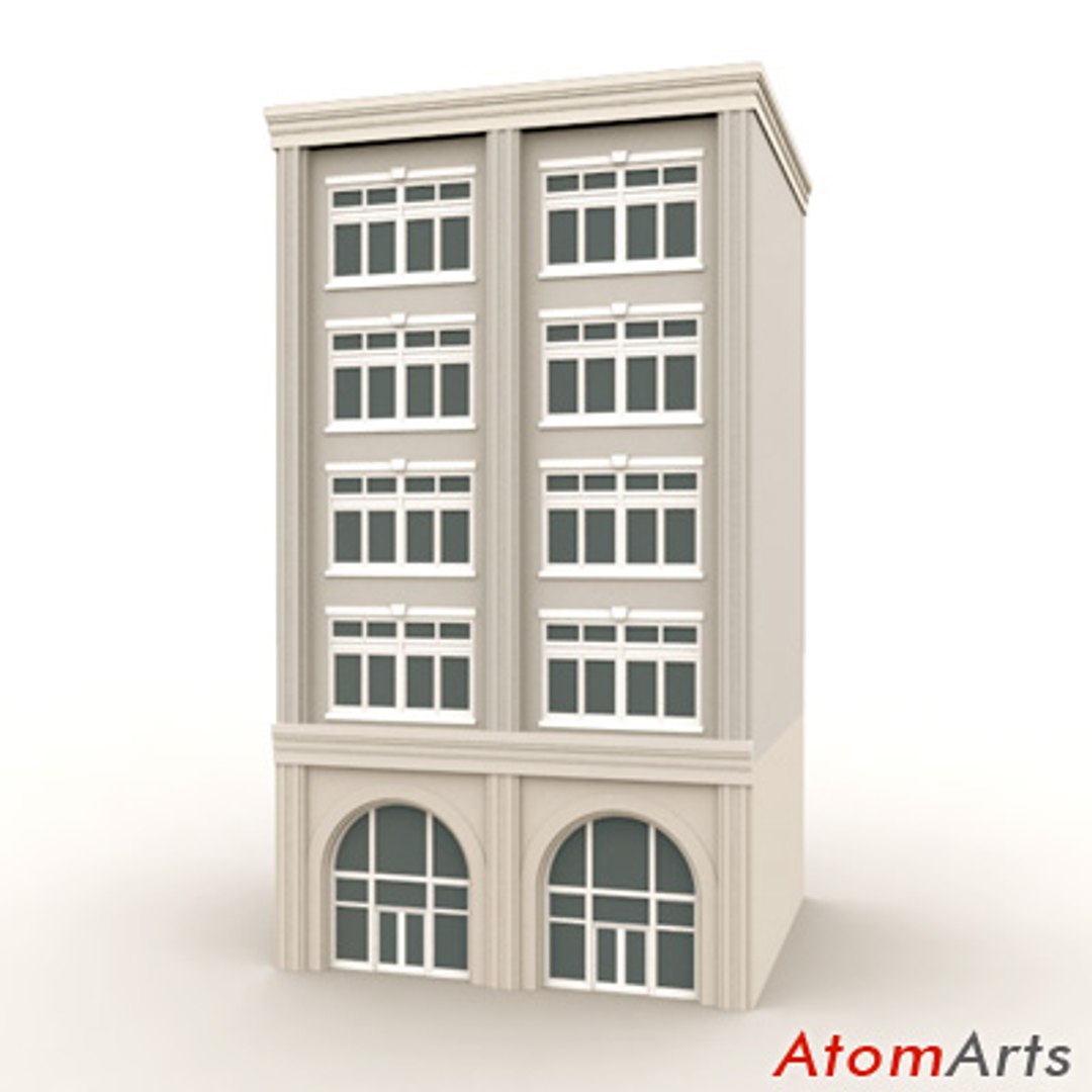 Street Scene City 3d Max