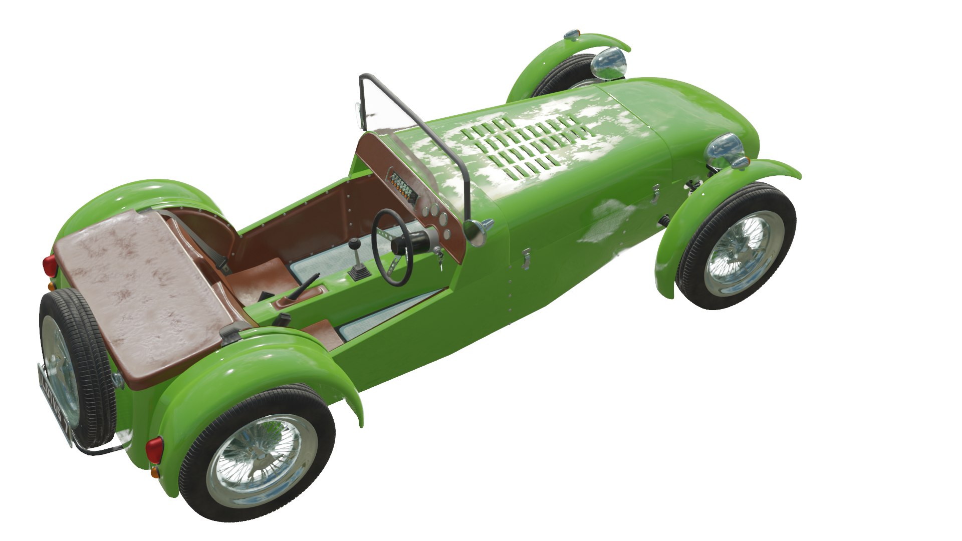 3D lotus 7 - TurboSquid 2179459