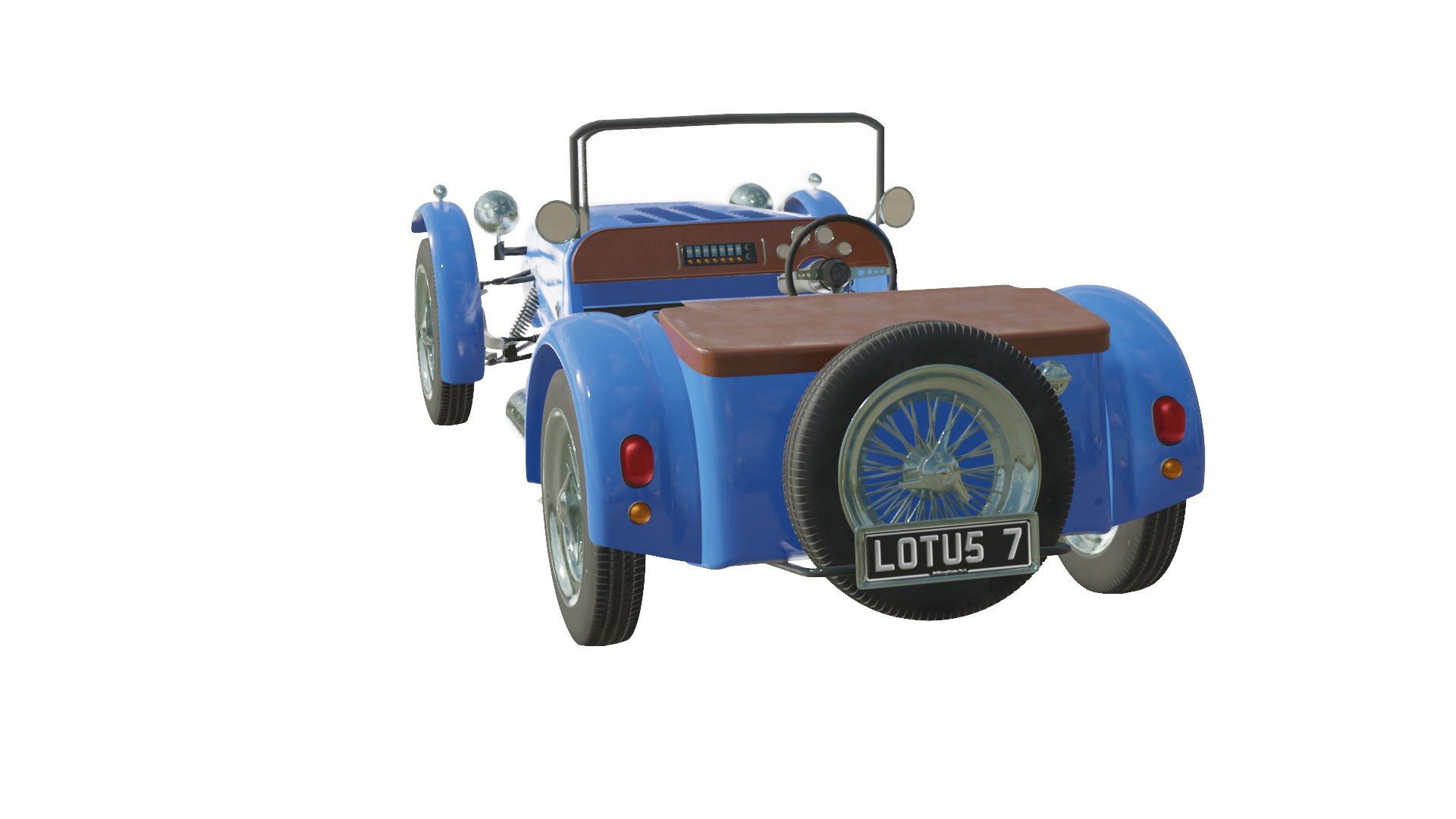 3D lotus 7 - TurboSquid 2179459