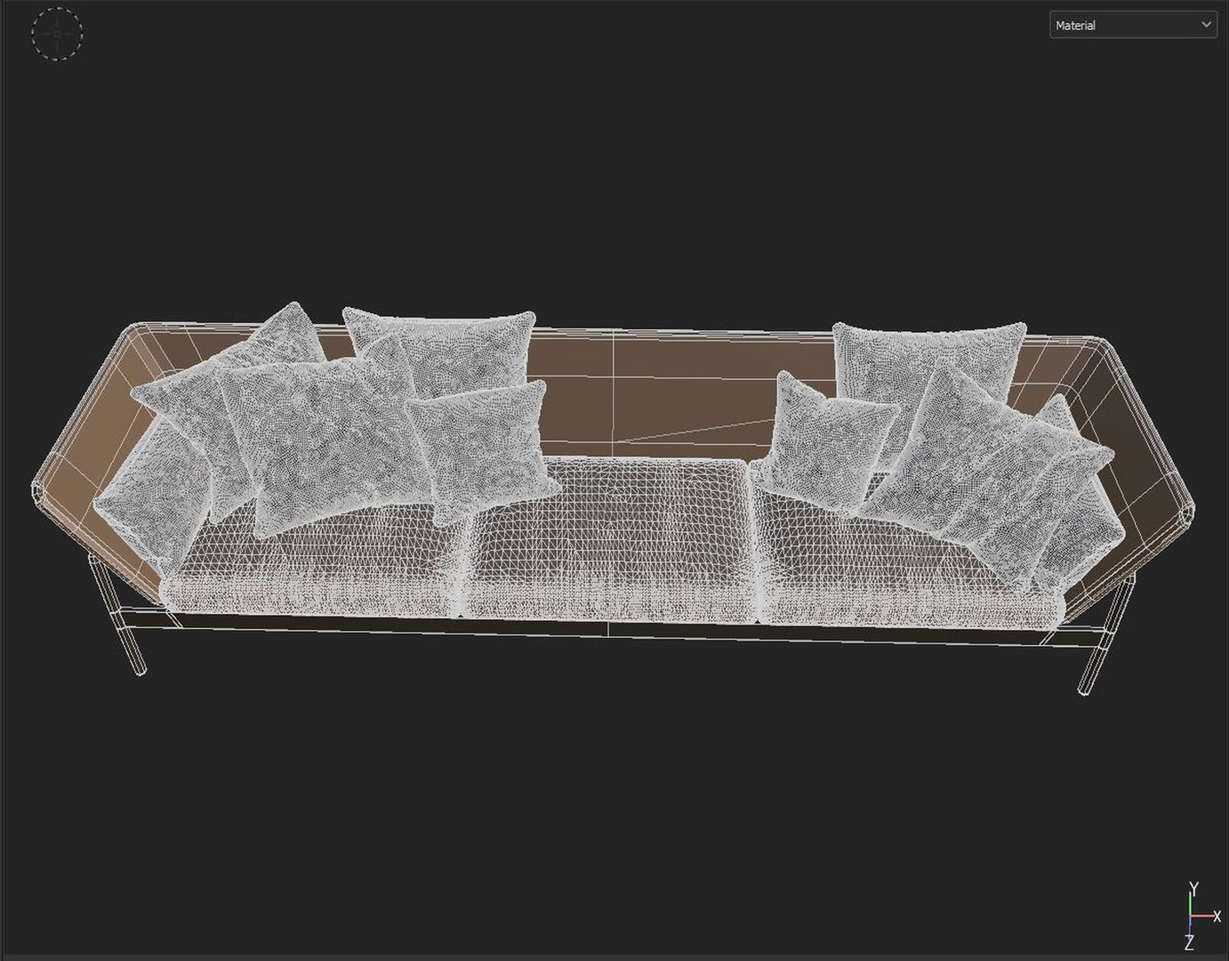 Armchair 3D Model - TurboSquid 2110270