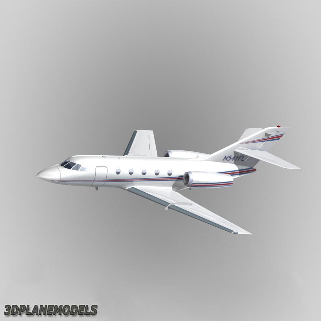 3d dassault falcon 20 200