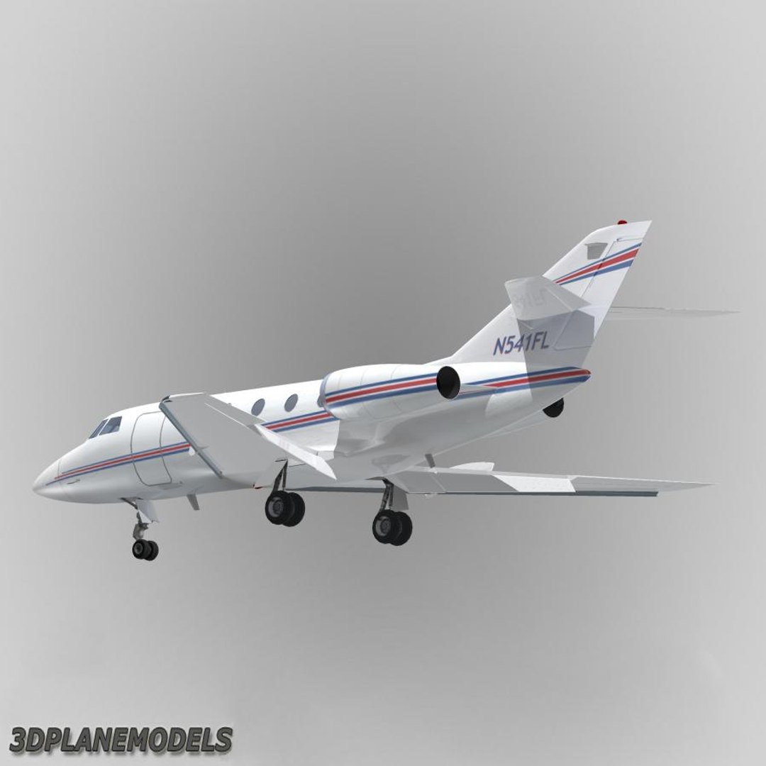 3d dassault falcon 20 200