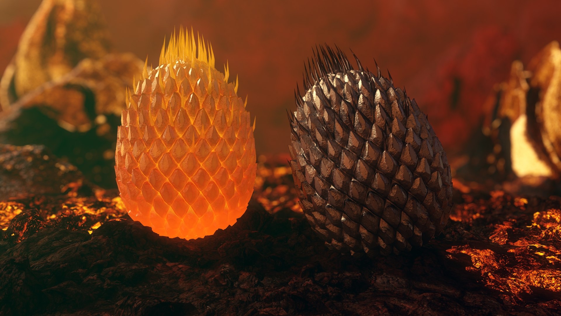 Handpainted Egg - 3D Model - TurboSquid 1697533