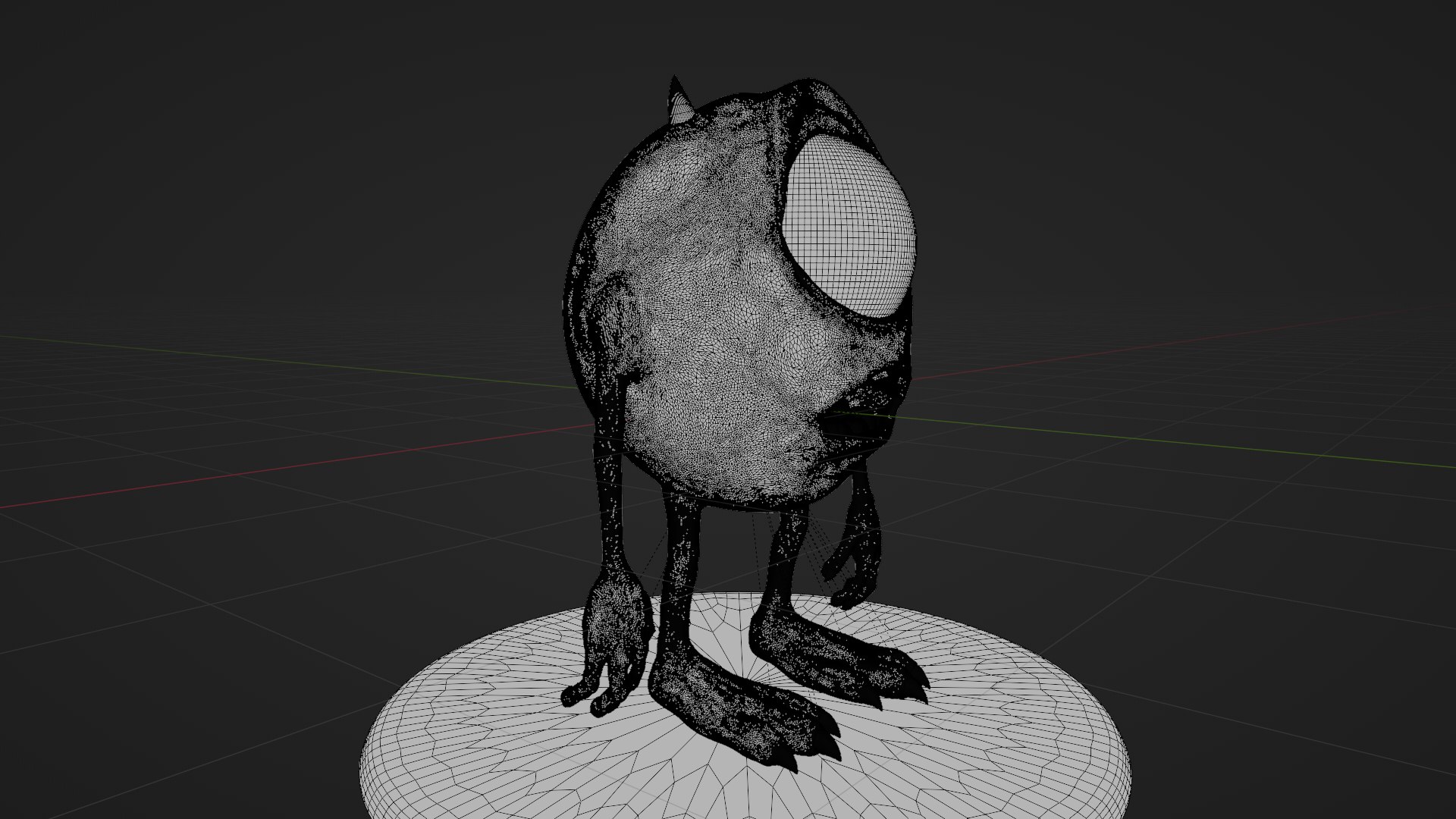 Mike Wazowski 3D Model - TurboSquid 2283961