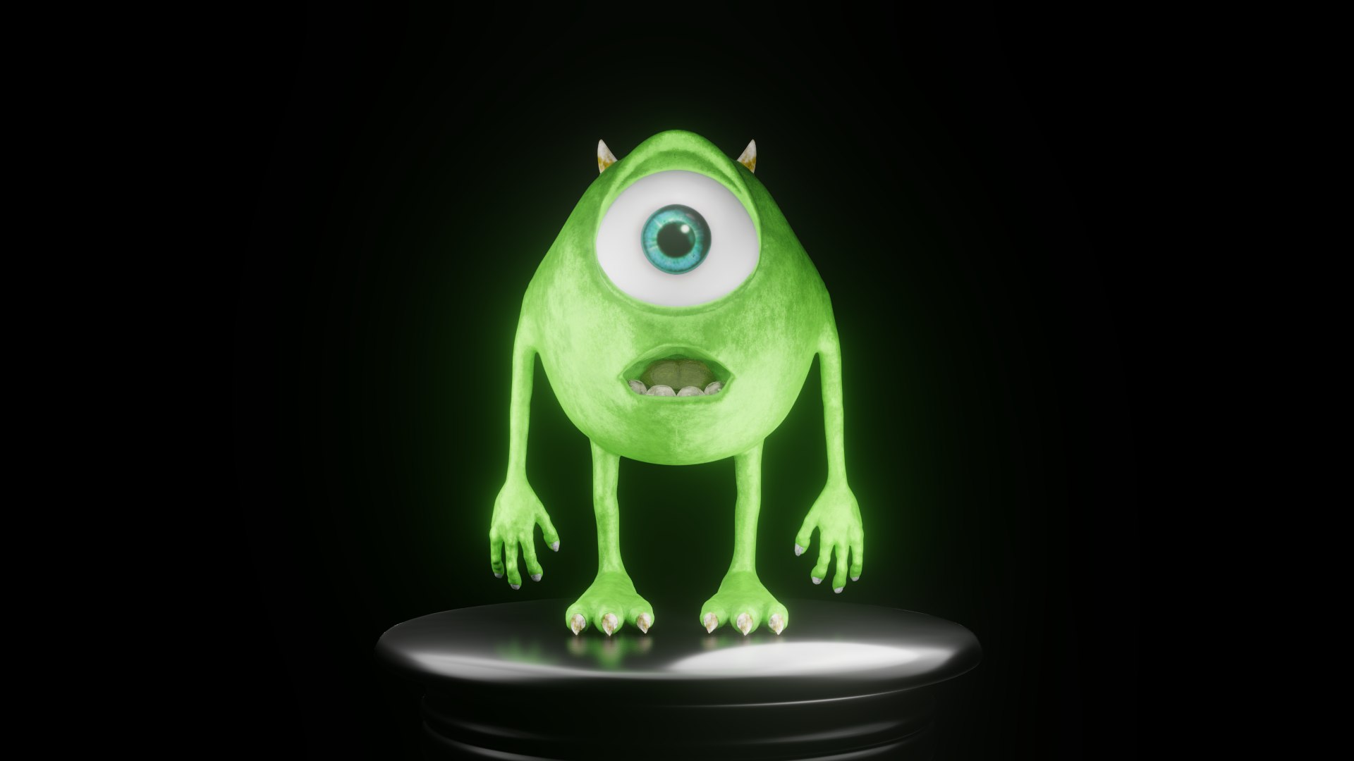 Mike Wazowski 3D Model - TurboSquid 2283961