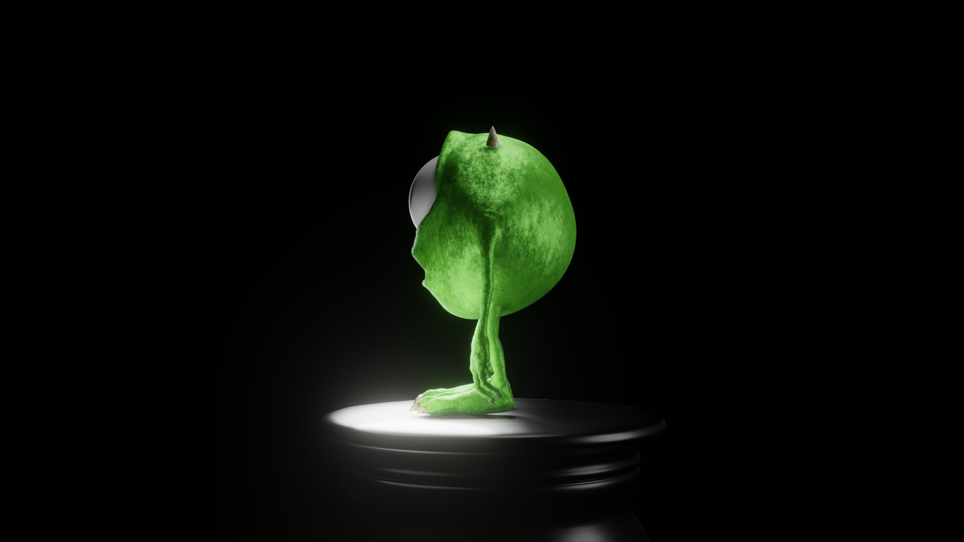 Mike Wazowski 3D Model - TurboSquid 2283961