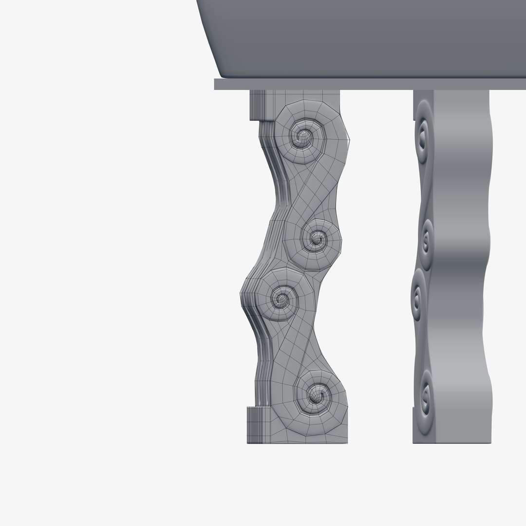 Free 3D stool legs - TurboSquid 1269892