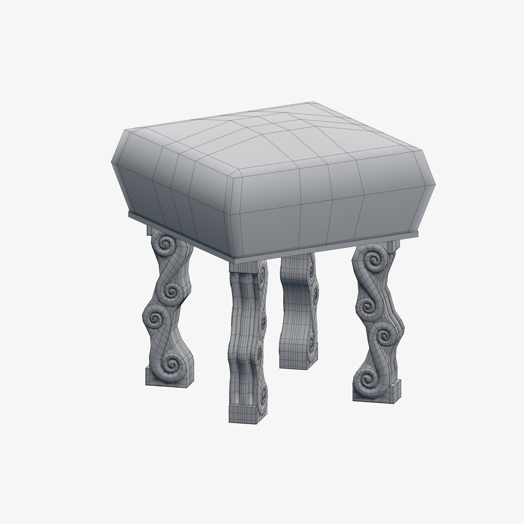 Free 3D stool legs - TurboSquid 1269892