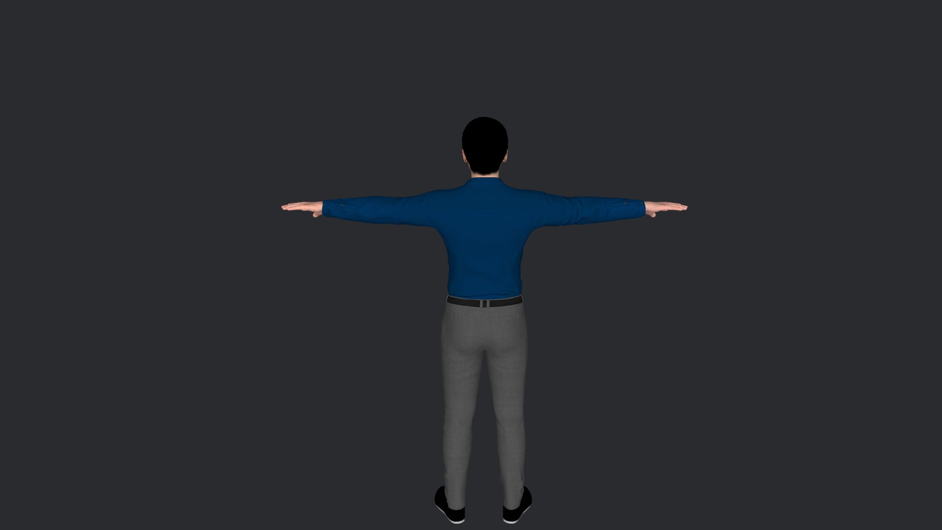 3D Wes Bentley Hyper Realistic Full Body Fully Rigged 3D Character ...