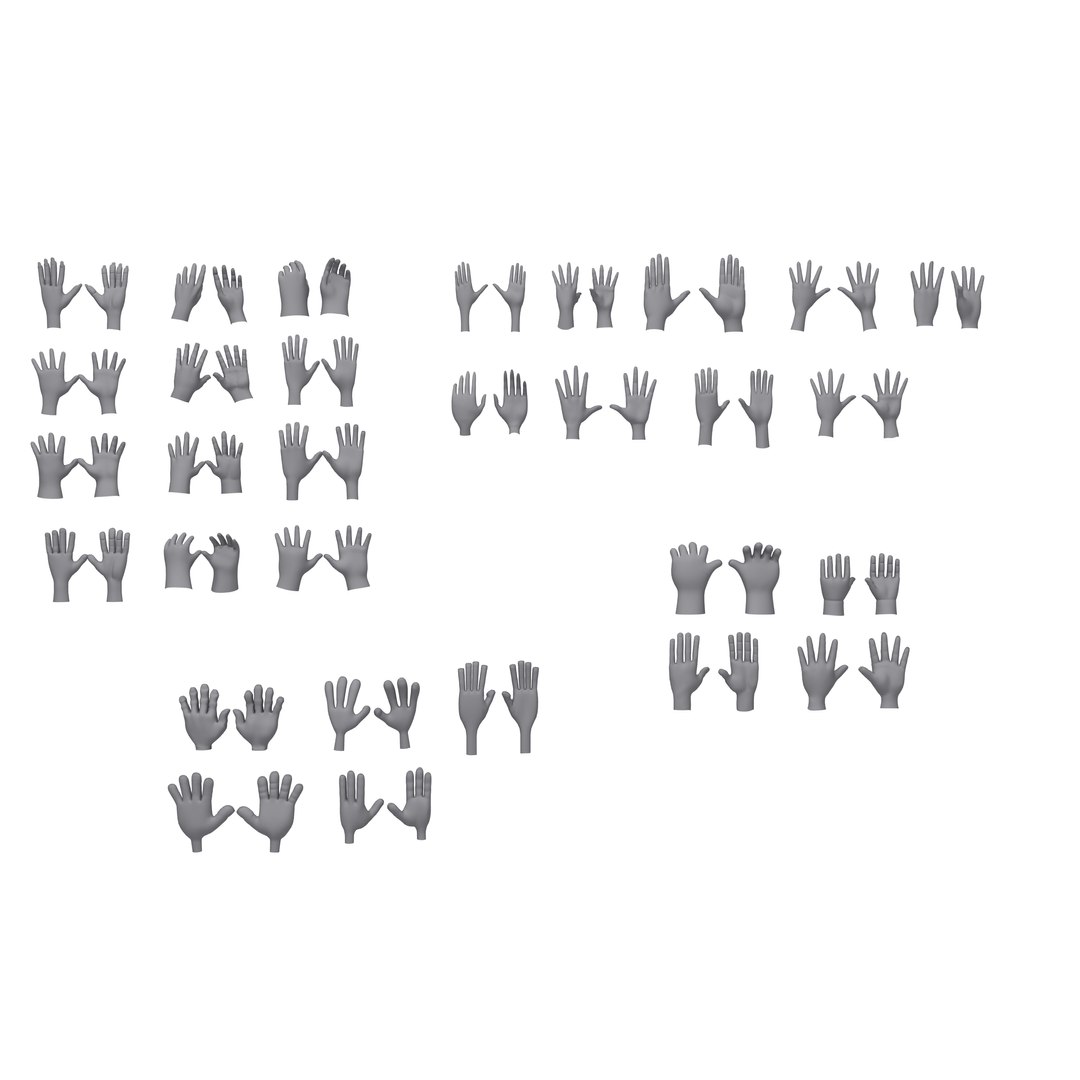 Hand arm anatomy 3D model - TurboSquid 1669089