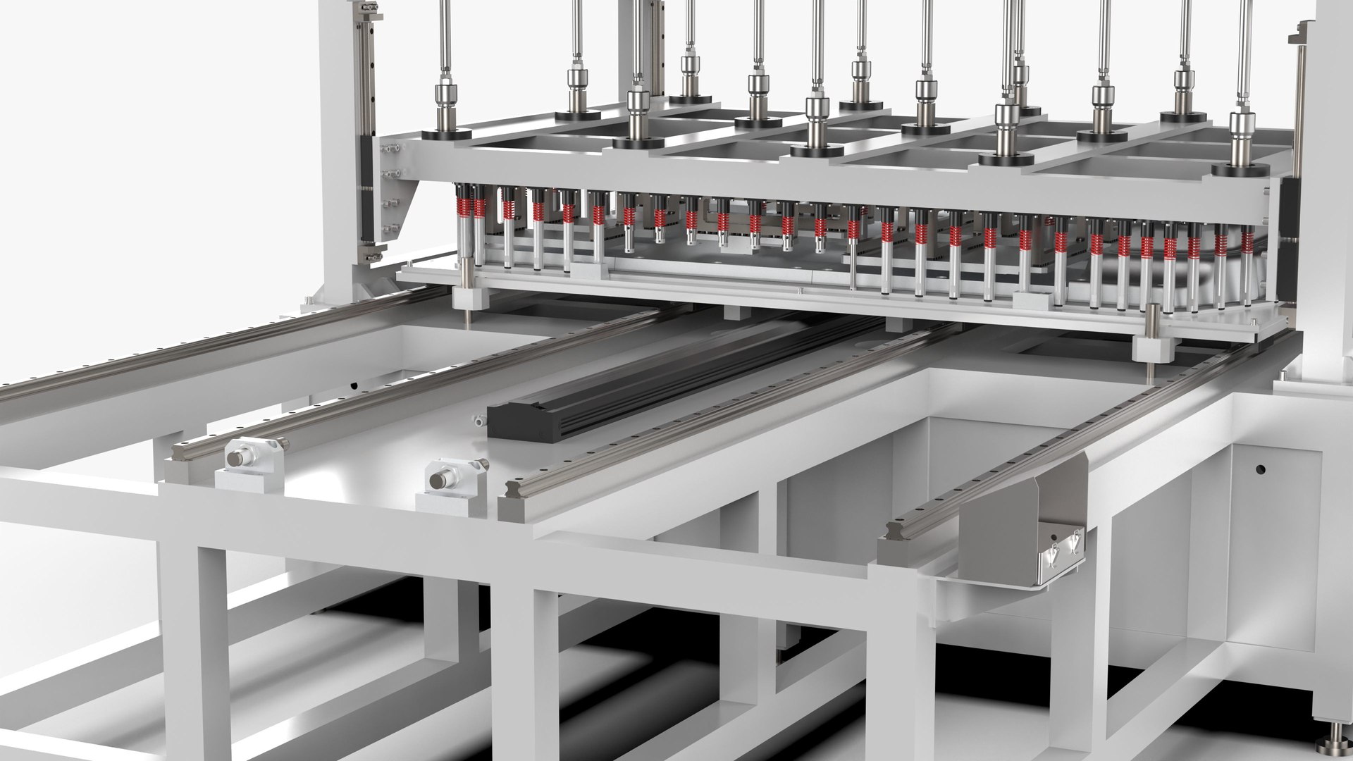 3D Model Automatic New Energy Battery Pack Air Tightness Detection ...