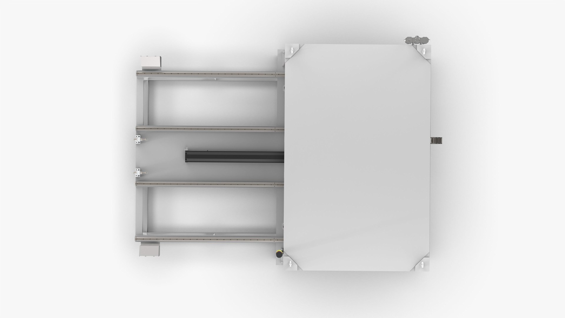 3D Model Automatic New Energy Battery Pack Air Tightness Detection ...