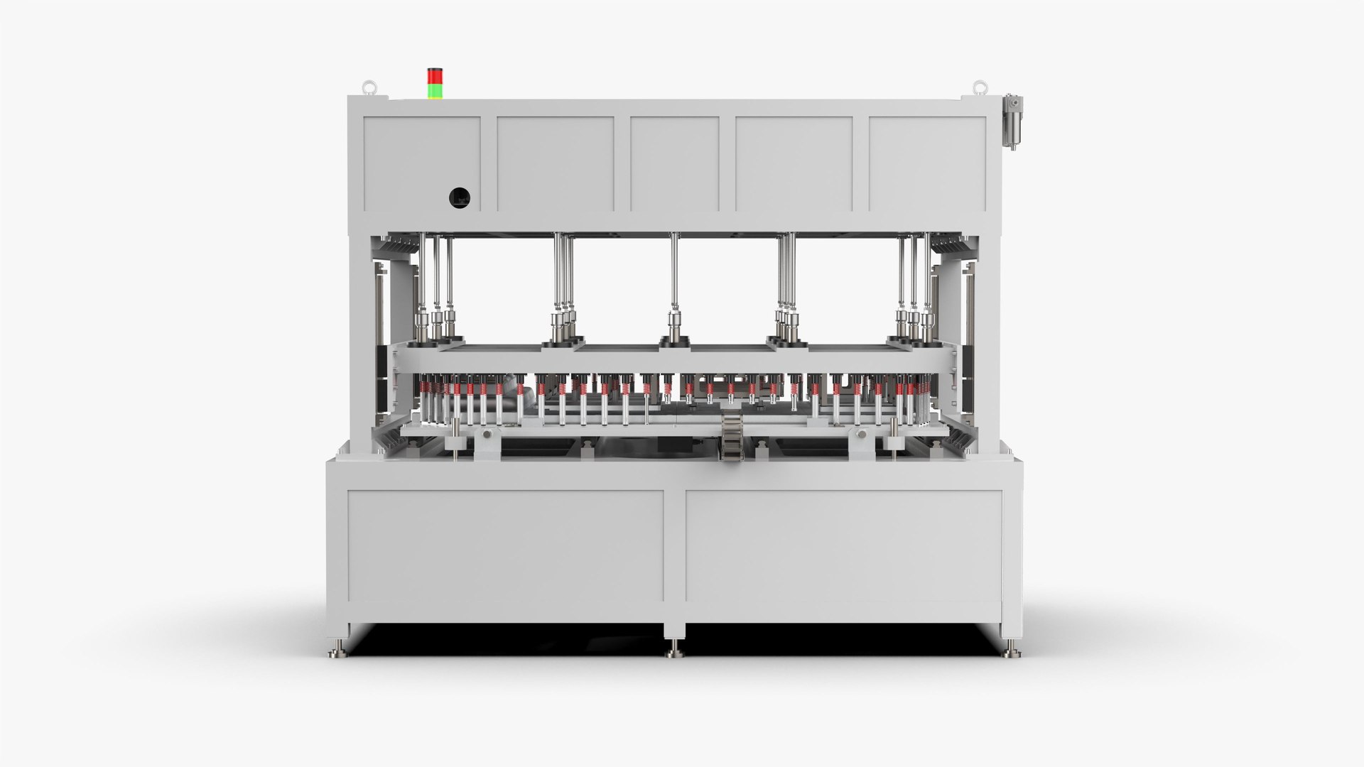 3D Model Automatic New Energy Battery Pack Air Tightness Detection ...