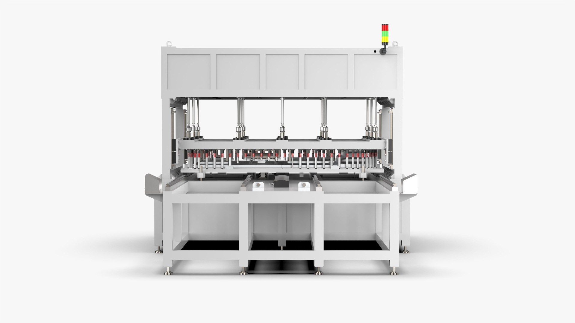 3D Model Automatic New Energy Battery Pack Air Tightness Detection ...