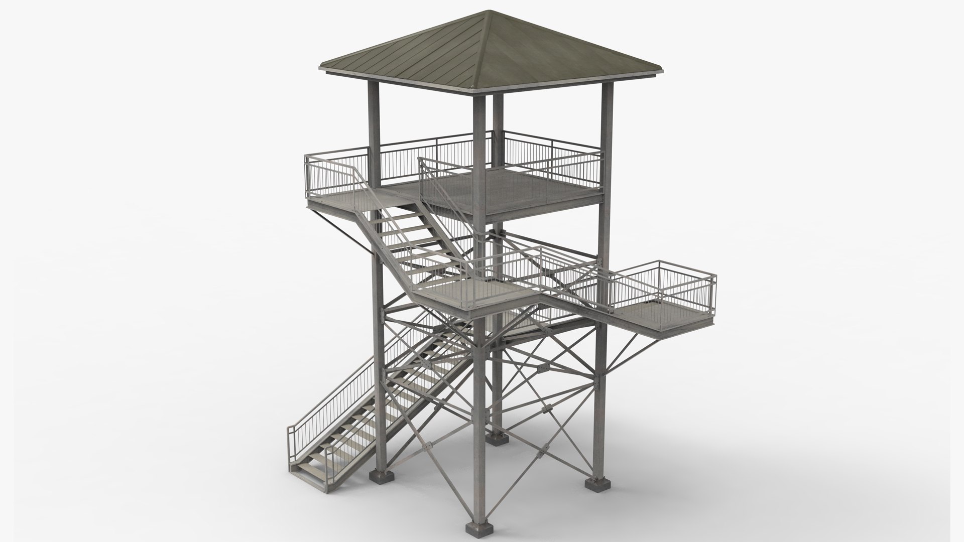 3D Model Observation Tower - TurboSquid 1985452