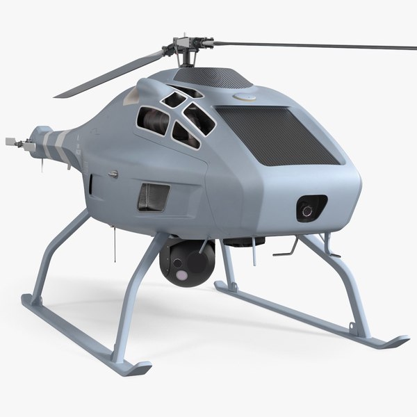 modelo 3d Helicóptero UAV UMS Skeldar V200 preparado para Cinema 4D ...