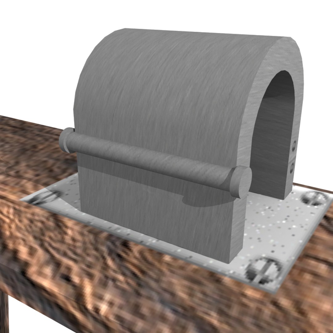 Restraint Chair 3d Model