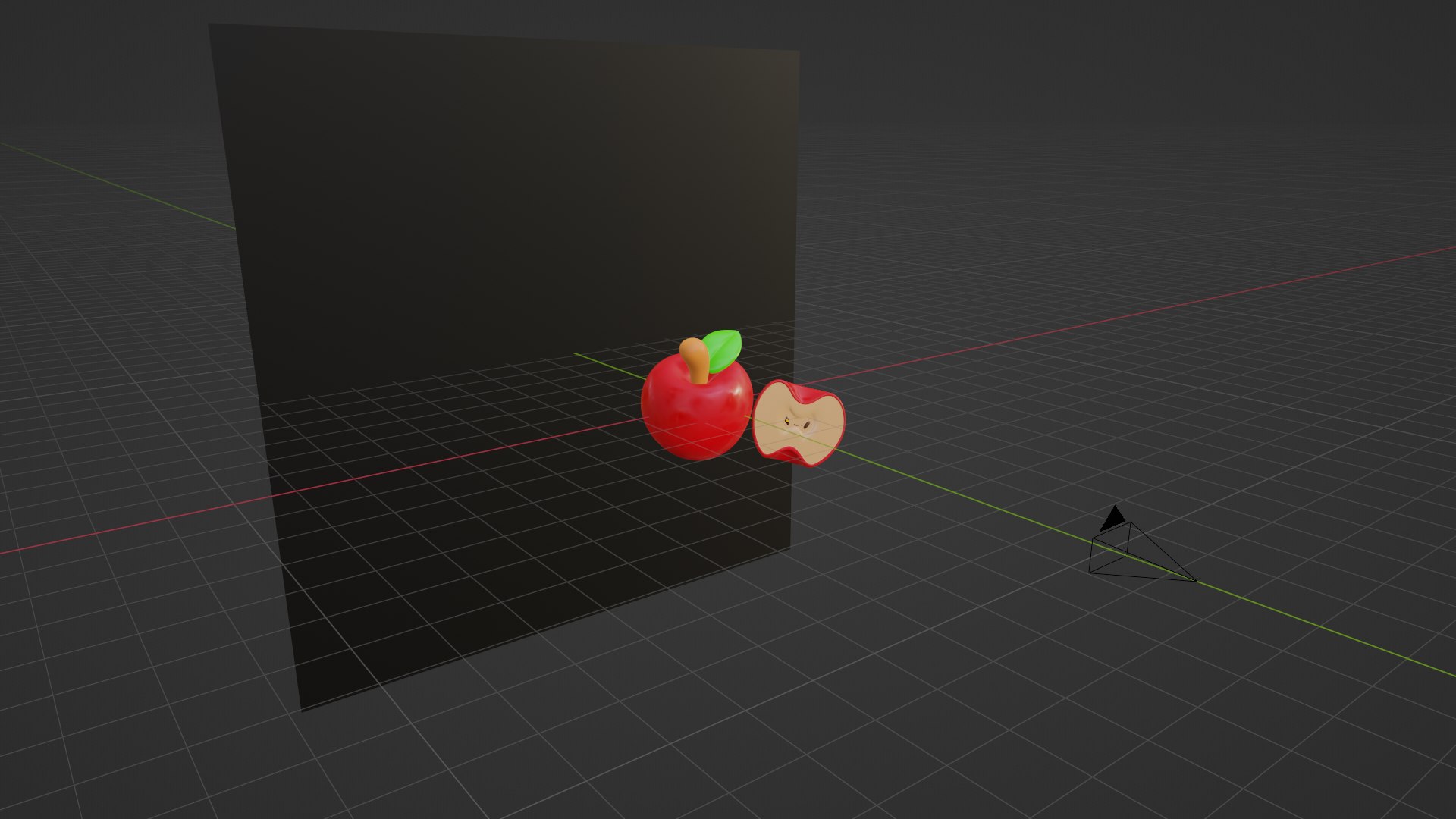 Low Poly Apple 3D Model - TurboSquid 2109419