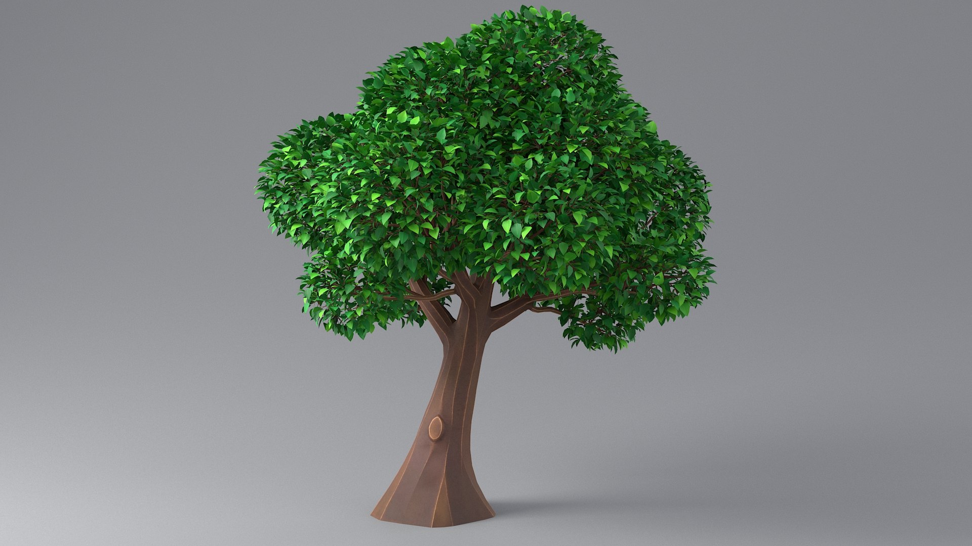 modelo 3d Cartoon Tree 4 - TurboSquid 1920484