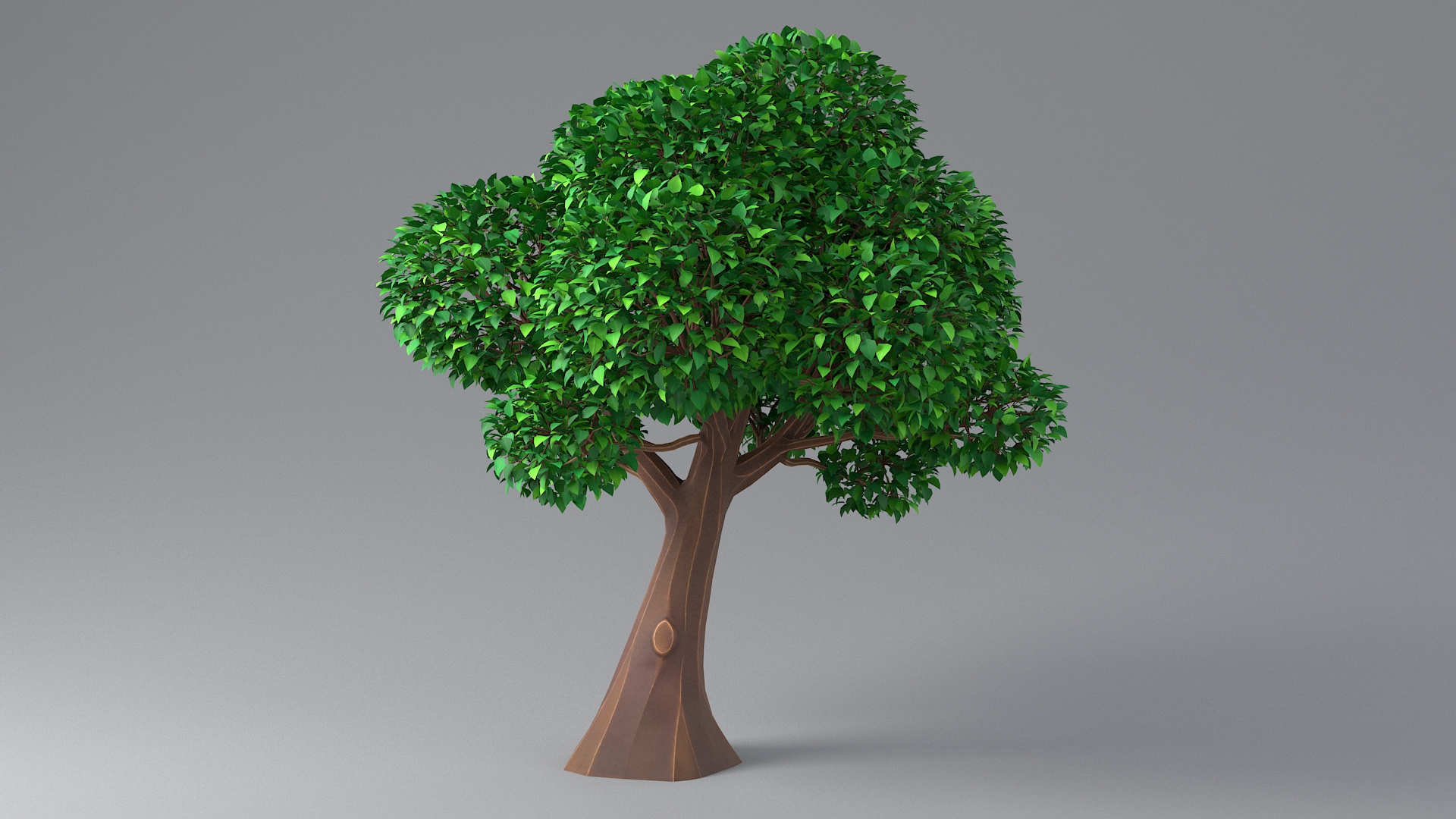 Cartoon Tree 4 3D - TurboSquid 1920484