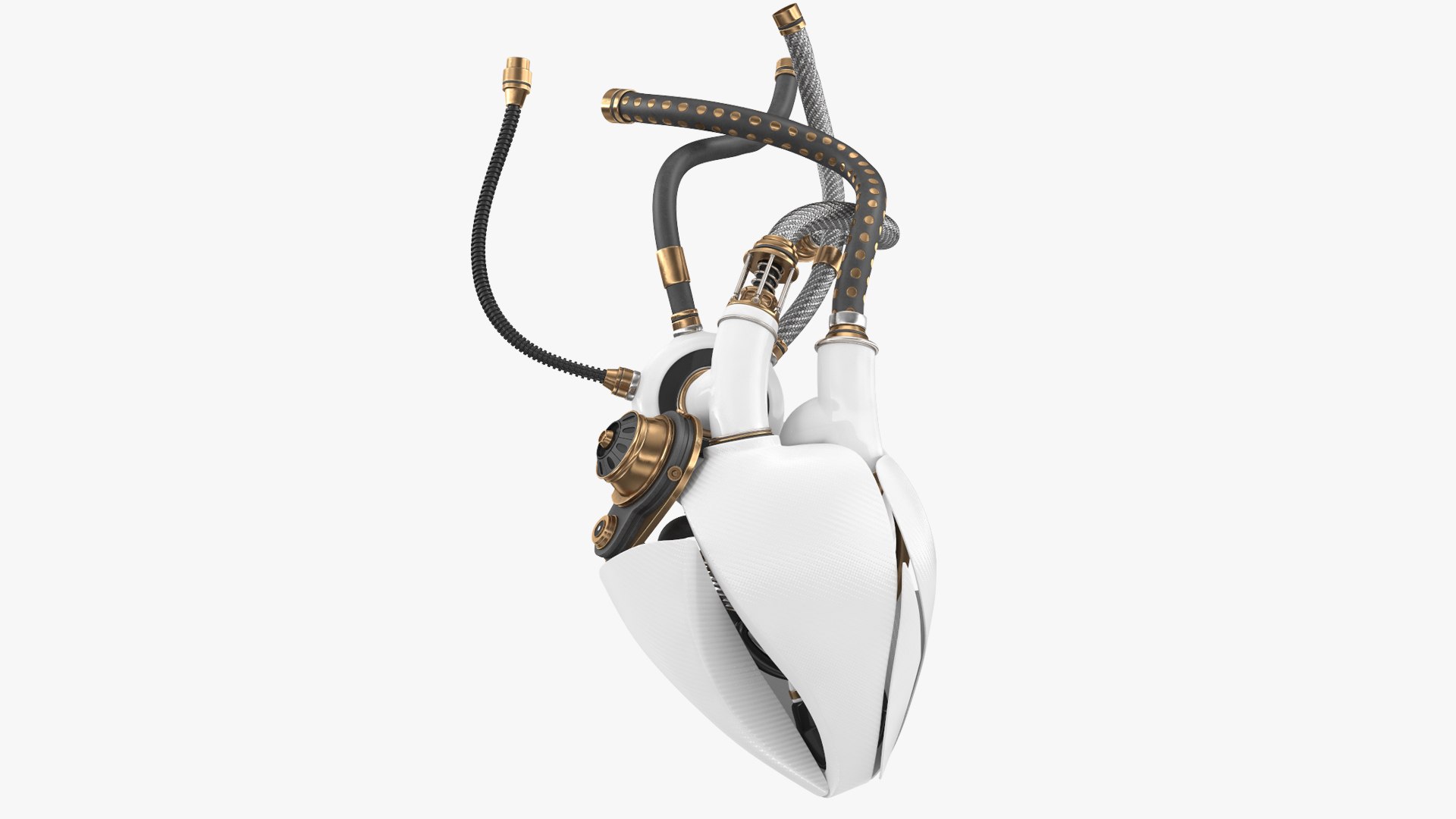 3D cyber heart - TurboSquid 1600125
