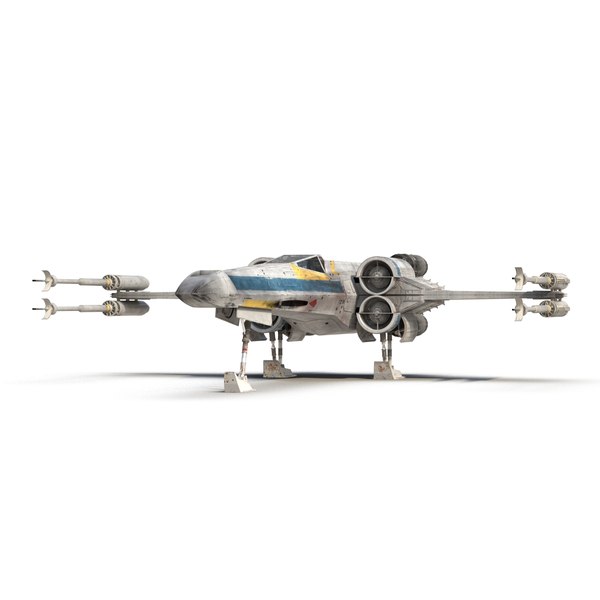 star wars x wing 3d model