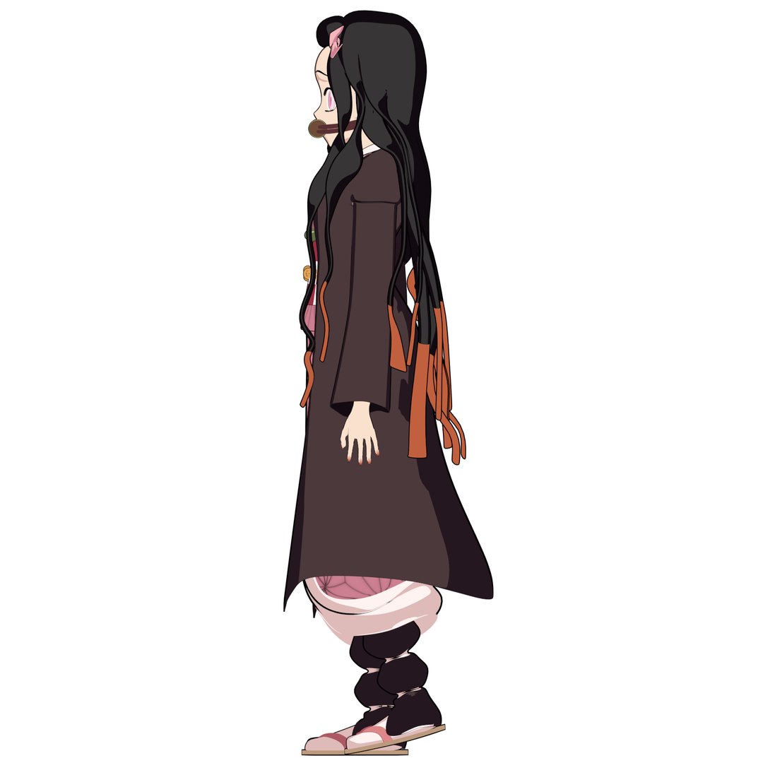 Nezuko Kimetsu Yaiba Slayer 3D - TurboSquid 1481519